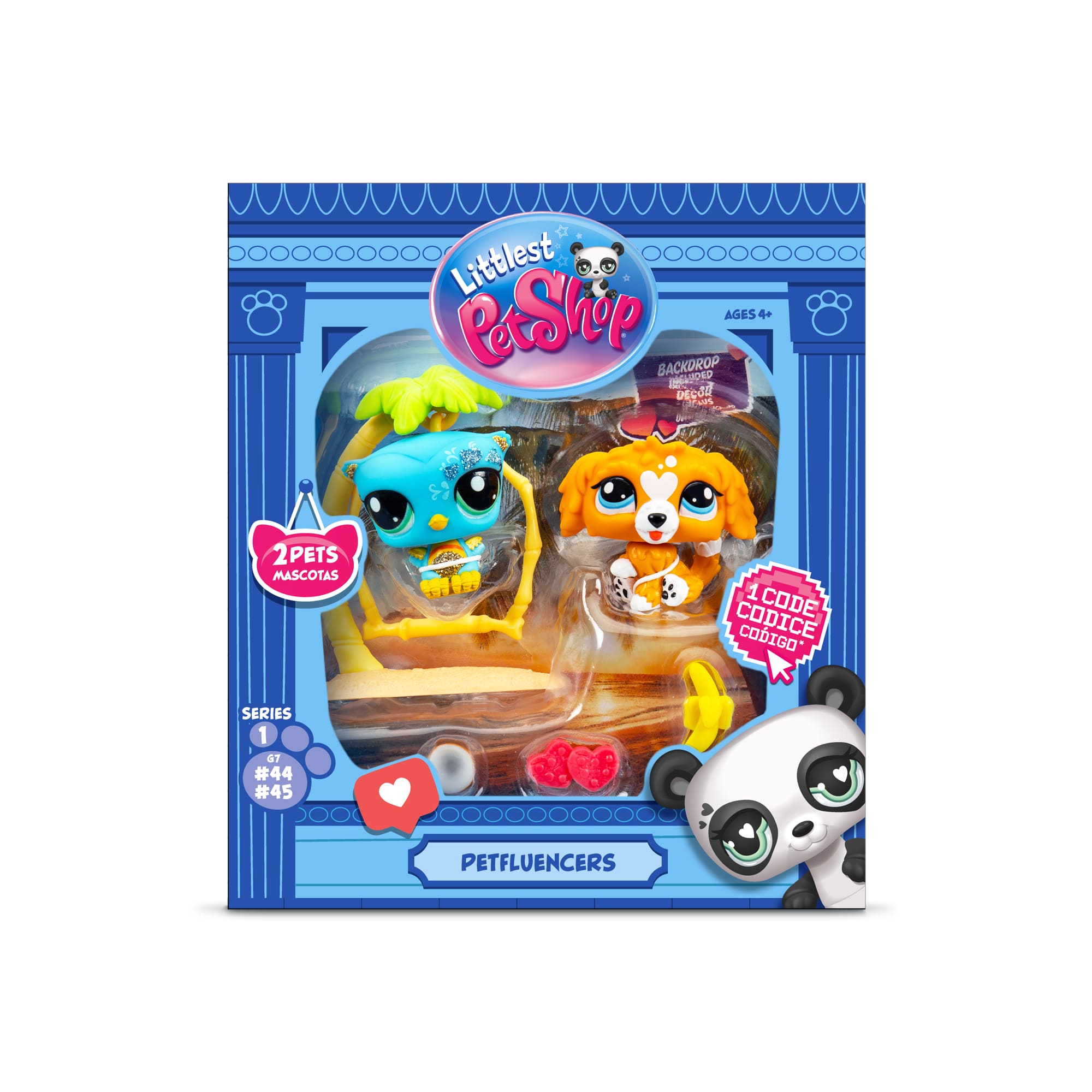 Sunset Pals Pet-fluencer Pair - Littlest Pet Shop