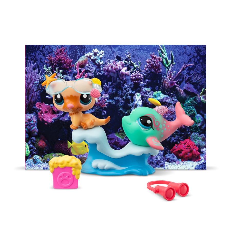 Shell-fie Fun Pet-fluencer Pair - Littlest Pet Shop