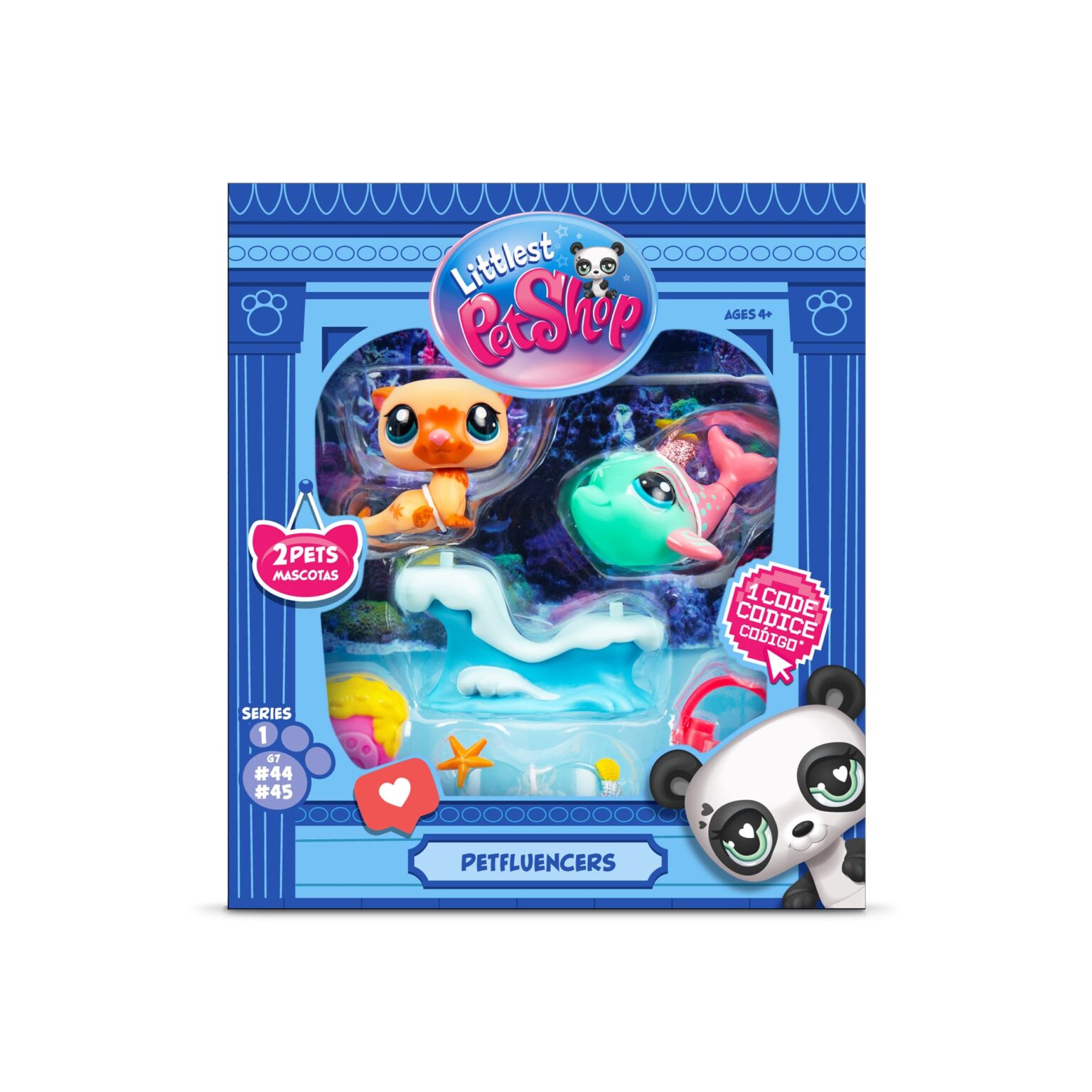 Shell-fie Fun Pet-fluencer Pair - Littlest Pet Shop