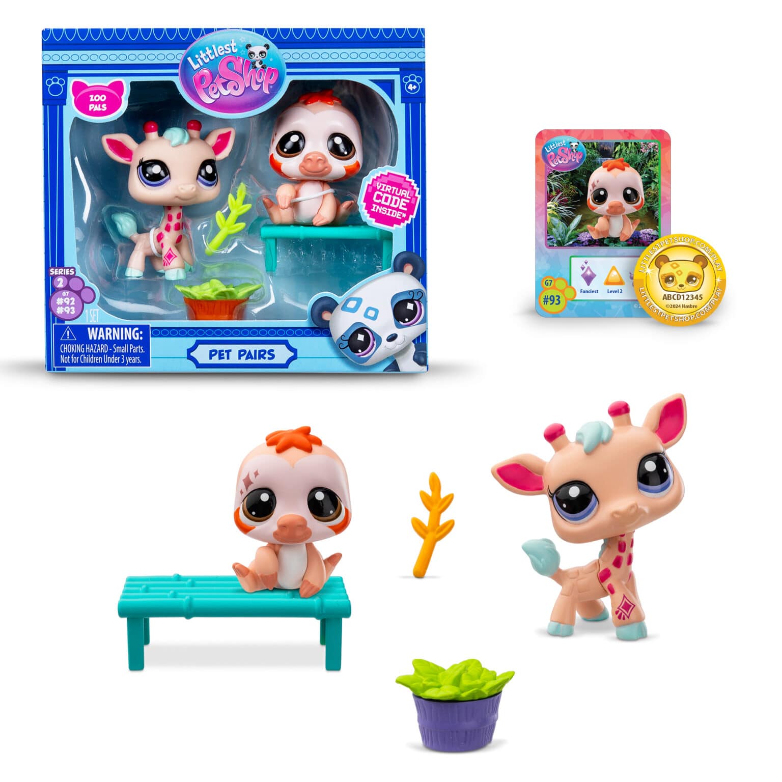 Zoo Chill Pet Pair - Littlest Pet Shop