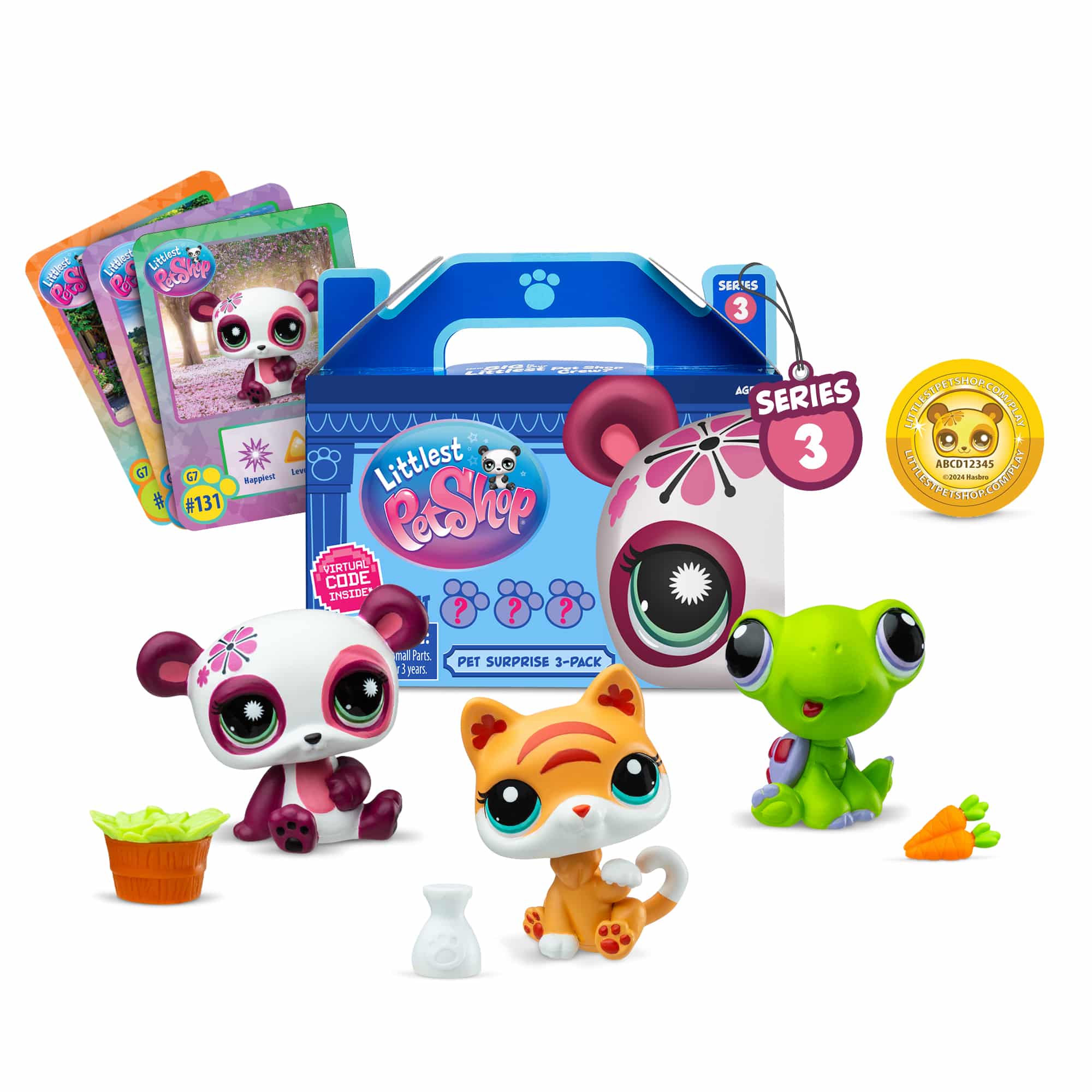 Buy 4" Mini Surprise Plush Pets | Littlest Pet Shop Official